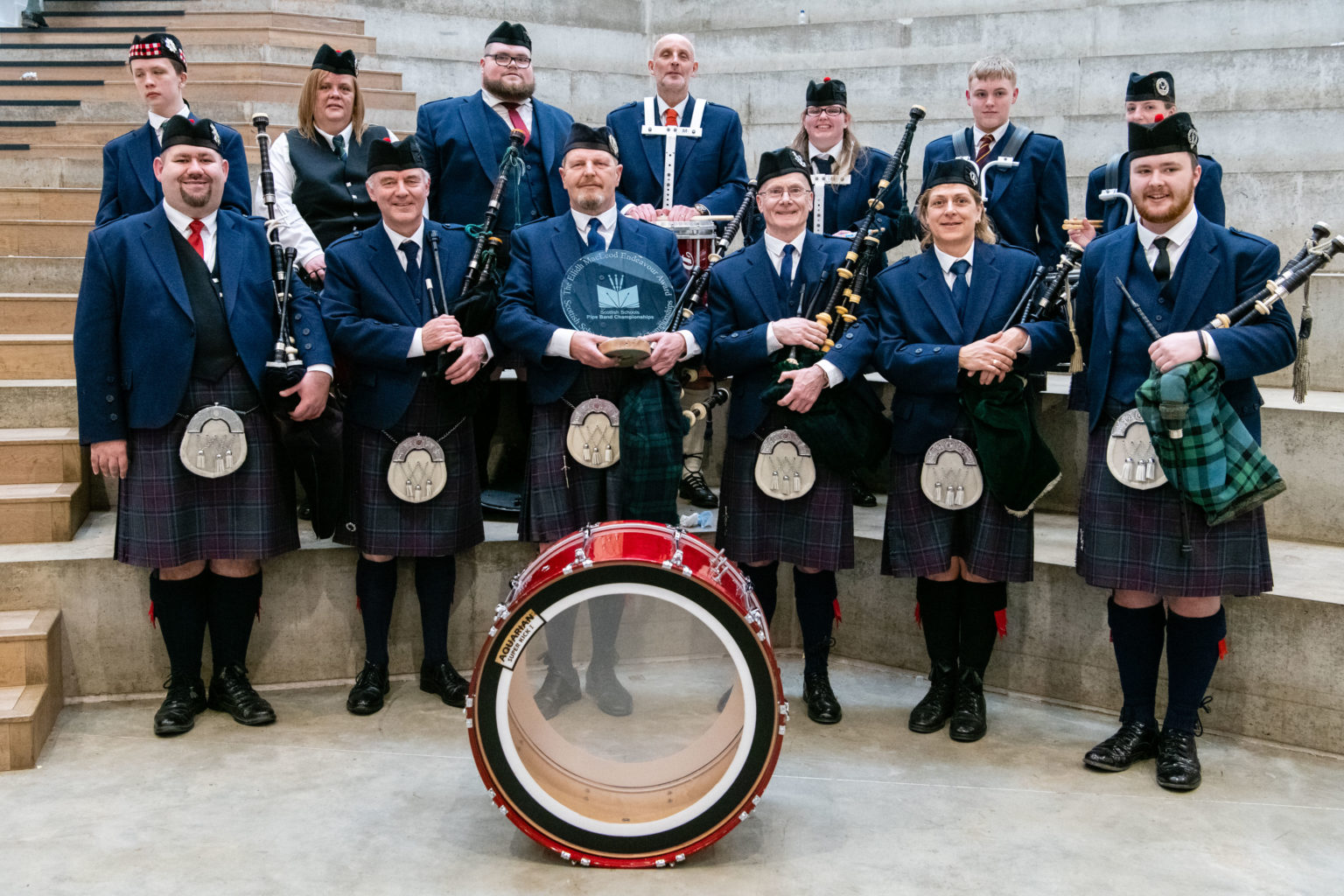 Dundee City Pipe Band win award dedicated to Manchester Arena terror ...