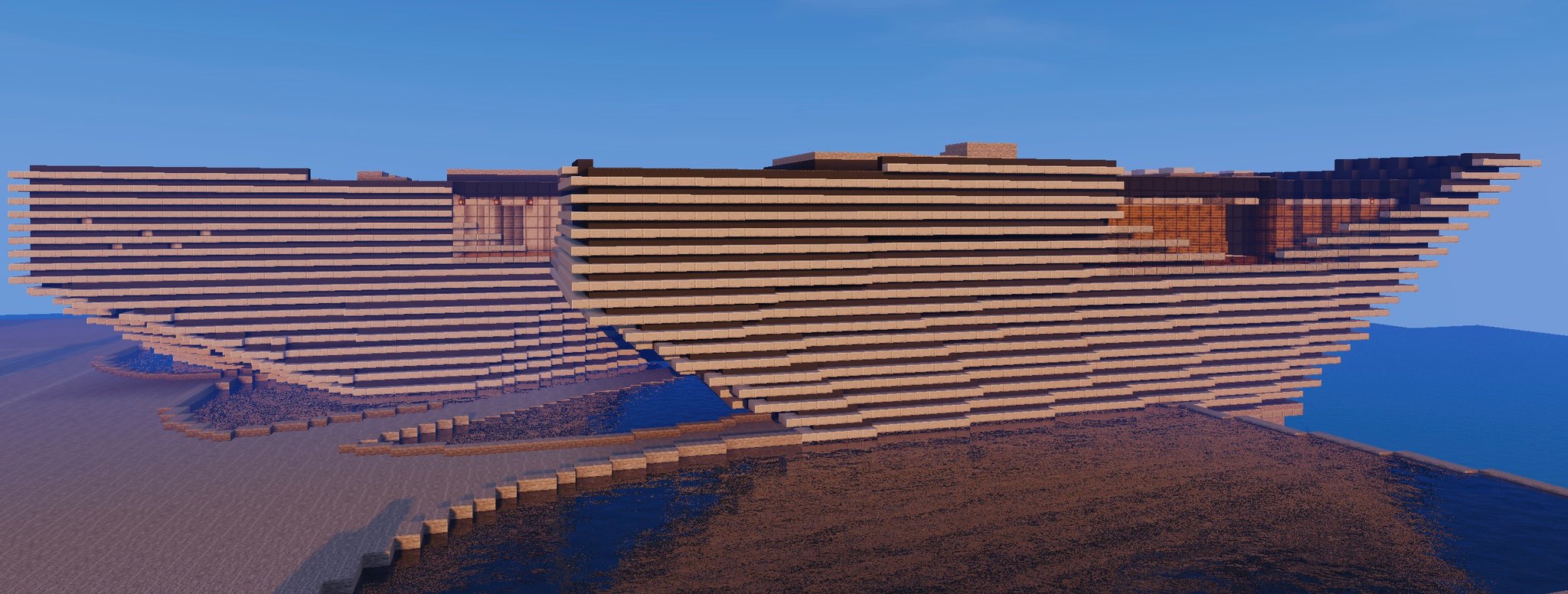 VIDEO: Tour art student's incredible V&A Dundee Minecraft recreation ...