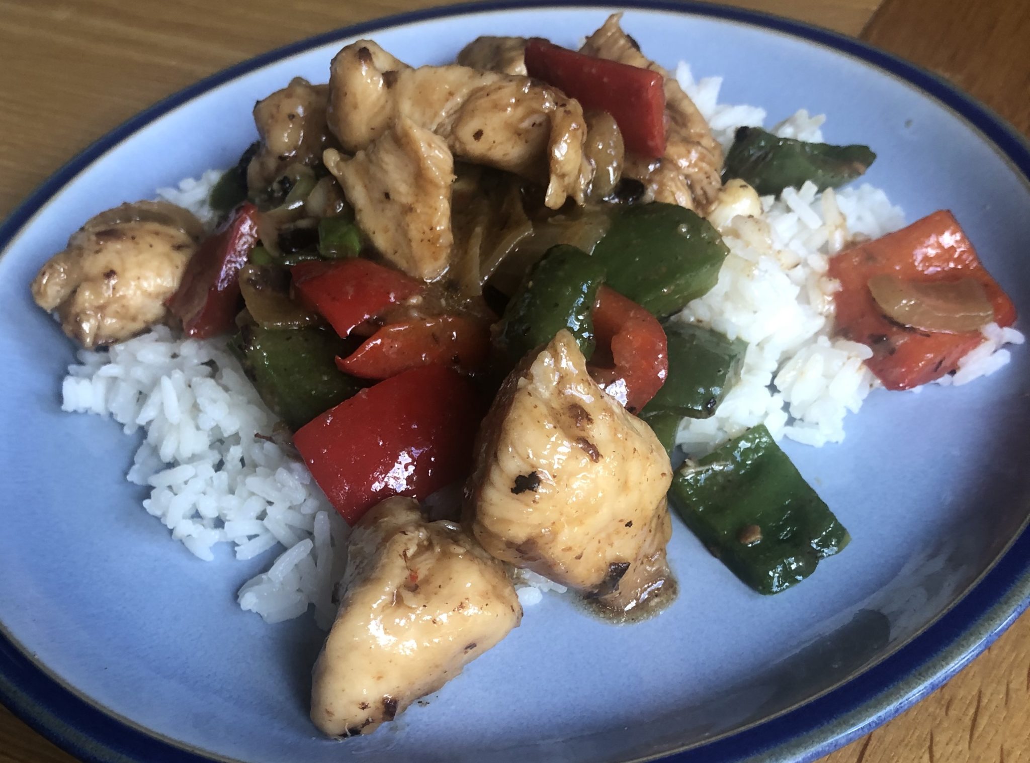 Friday Fakeaway Recipe: Chicken with green pepper and black bean sauce ...