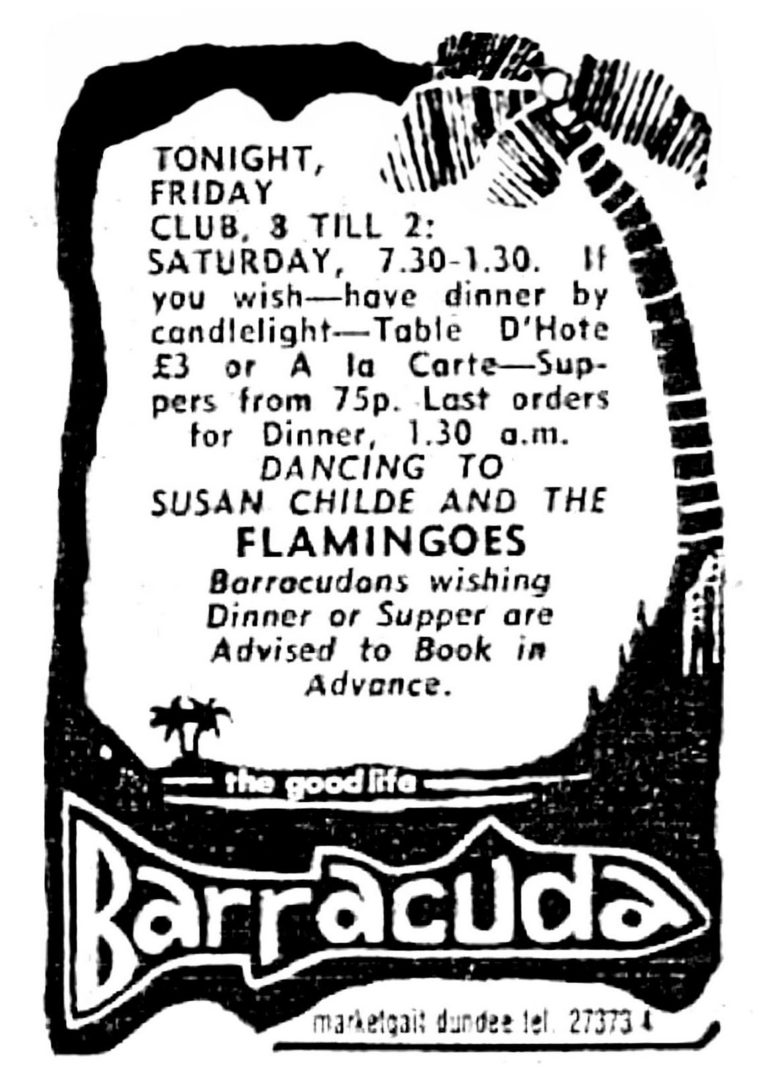 Remembering the Barracuda nightspot which took Dundee clubbers 20,000 ...