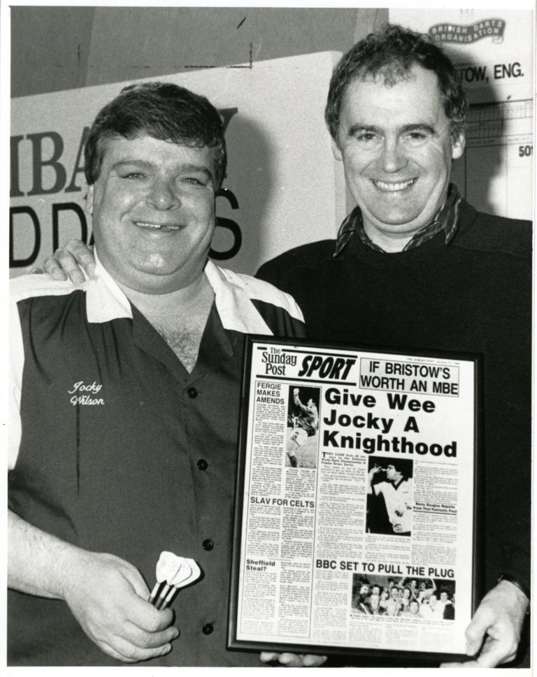 Arise Sir Jocky? The life and times of darts legend Jocky Wilson and ...