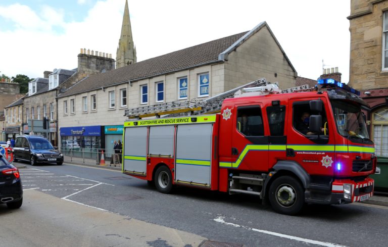 Cupar pays respects to community stalwart and former firefighter Gordon ...