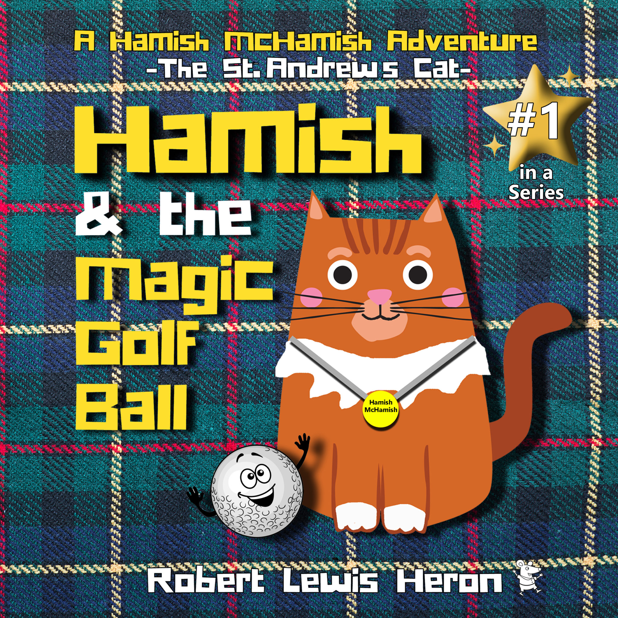 Author publishes series of children's books as beloved St Andrews cat Hamish McHamish goes ...