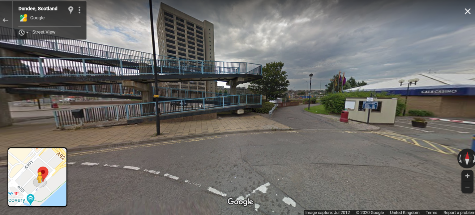 'Like going back in time': Dundee Google Street View not updated for 11 ...