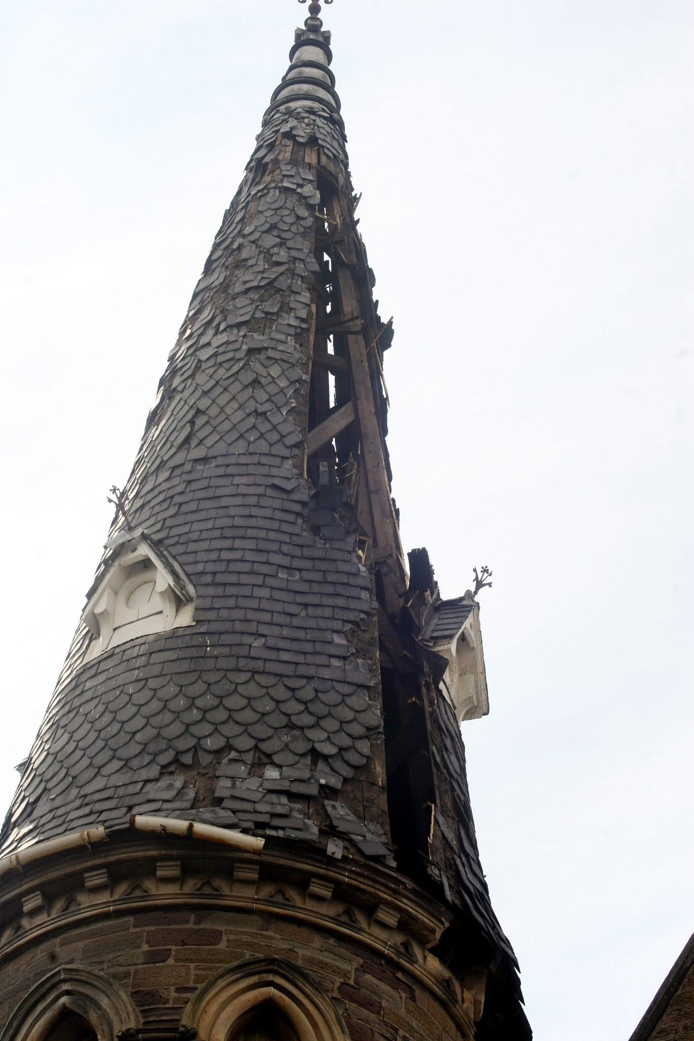 St Andrew’s Church steeple struck by lightning in 1970s thunderstorm ...