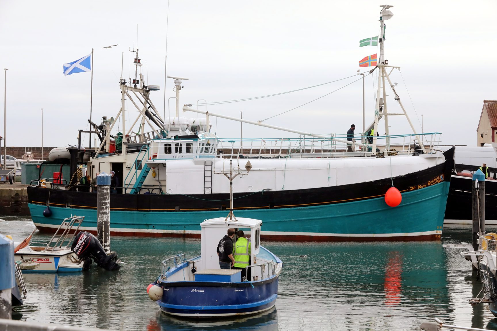 Retired Arbroath boat builder reunited with renovated luxury ship he ...