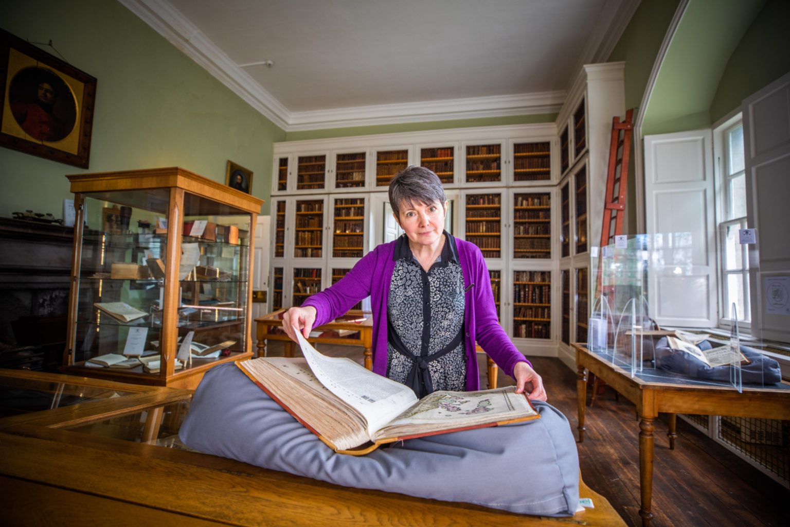 LIVING HISTORY: Keeper of the Books at library of the ages - The Courier