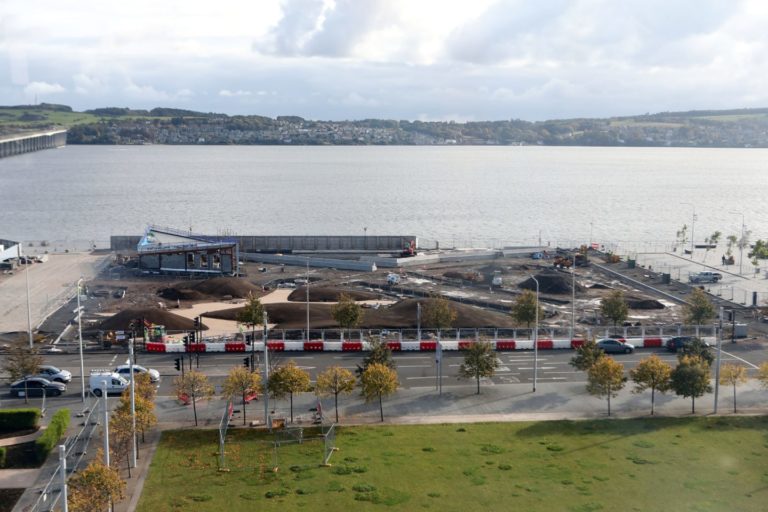 New aerial shots of Dundee Waterfront show urban beach progress - The ...