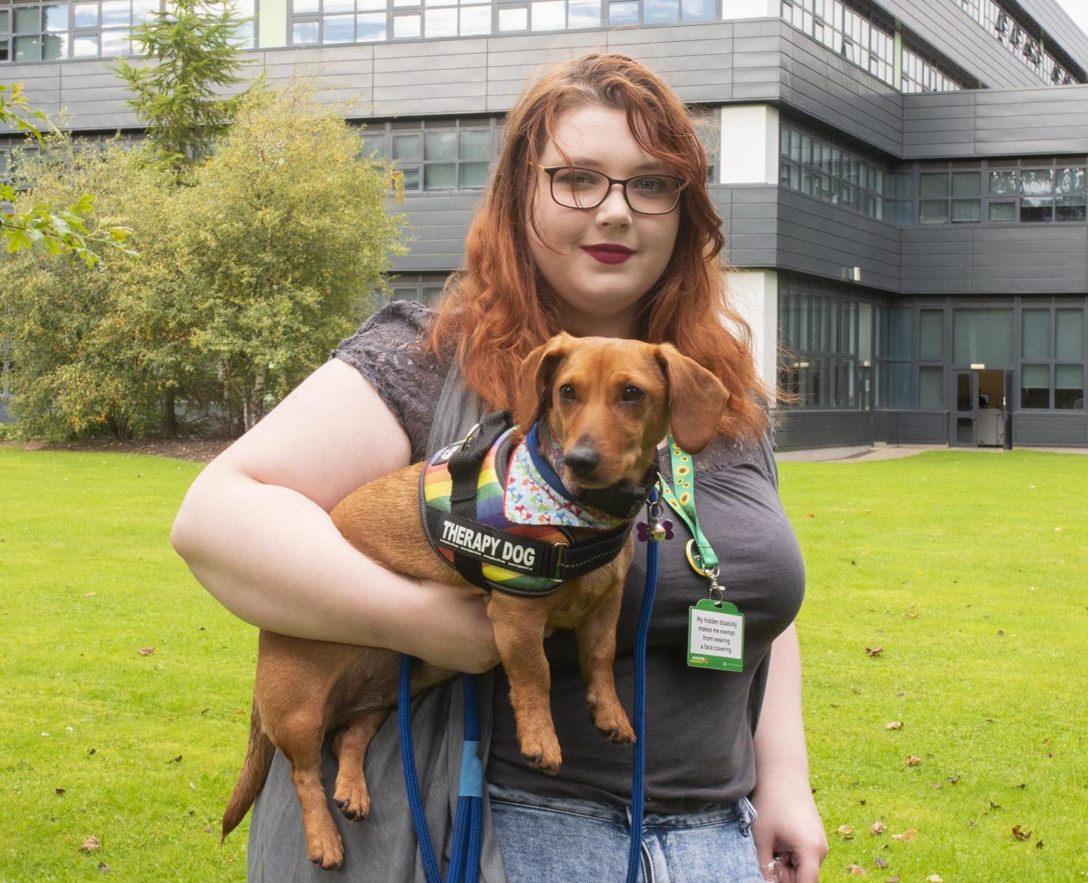 'He brings joy': Tayside students take Dachshund therapy dogs to class ...