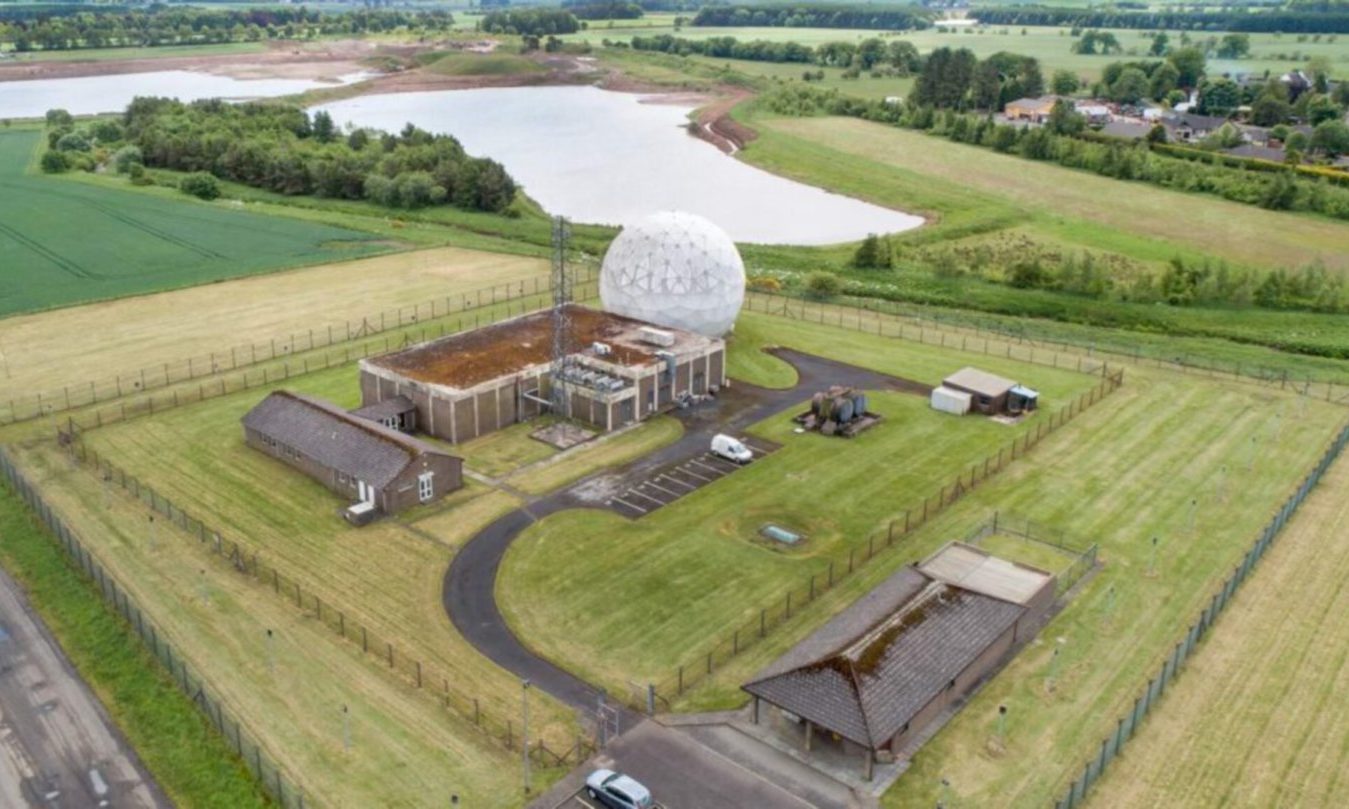 Kinross-shire 'golf ball' ex-NATO spy base goes up for sale for cut ...