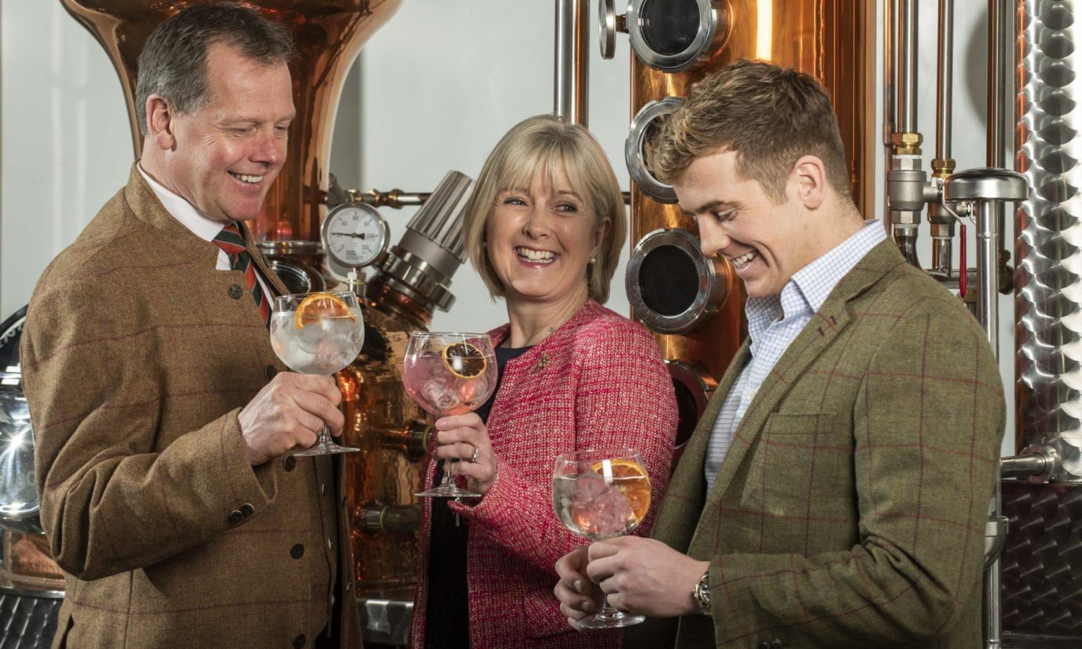 Sixth generation of Leckie family heads relaunch of Crieff Hydro’s gin ...