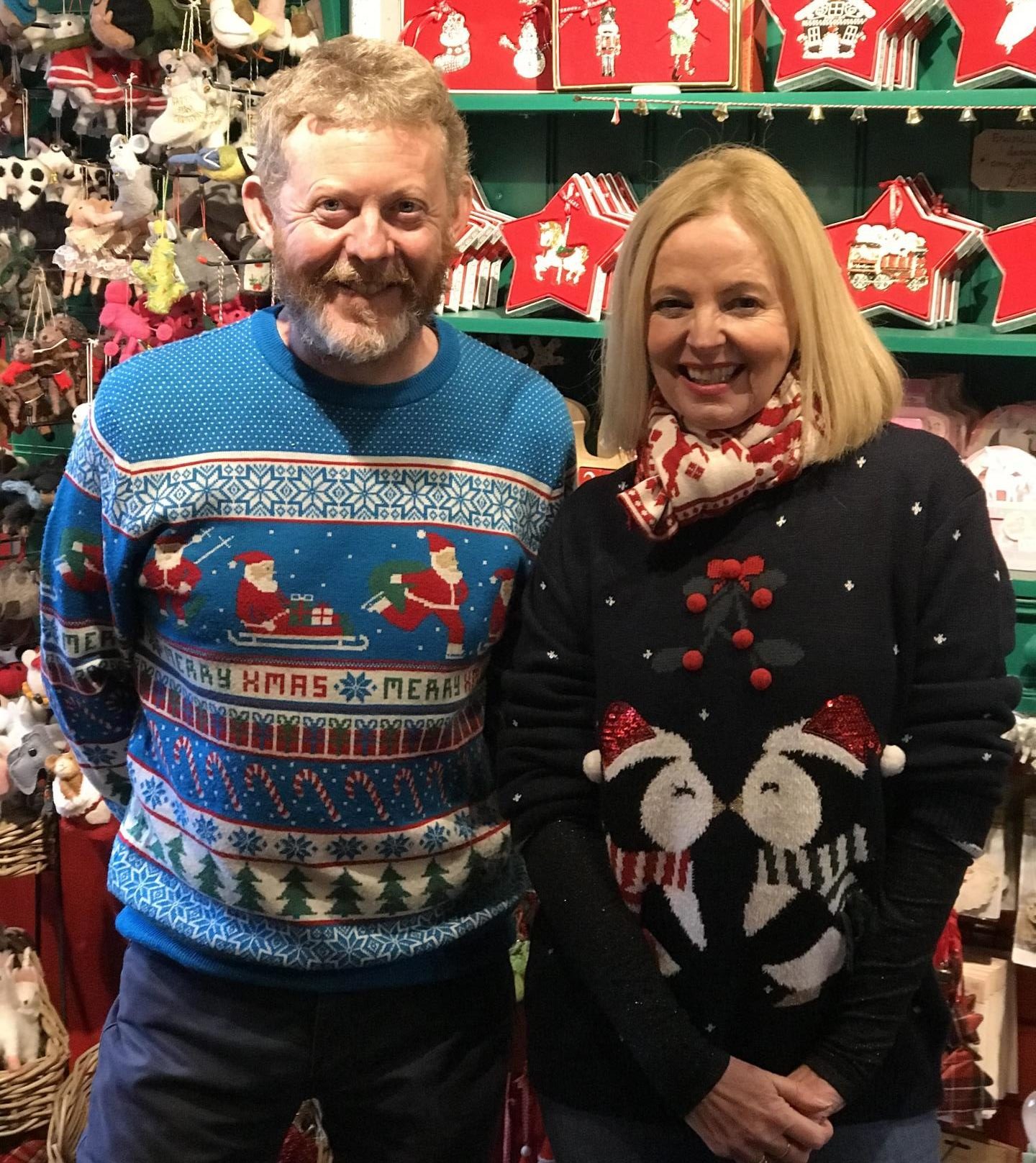 Magic of Christmas: Clare Grogan and Colin McCredie 'giddy with ...