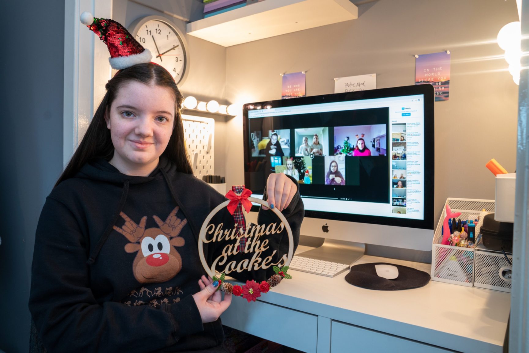 VIDEO: Fife girl Layla Cooke teaches teens how to perform Christmas ...