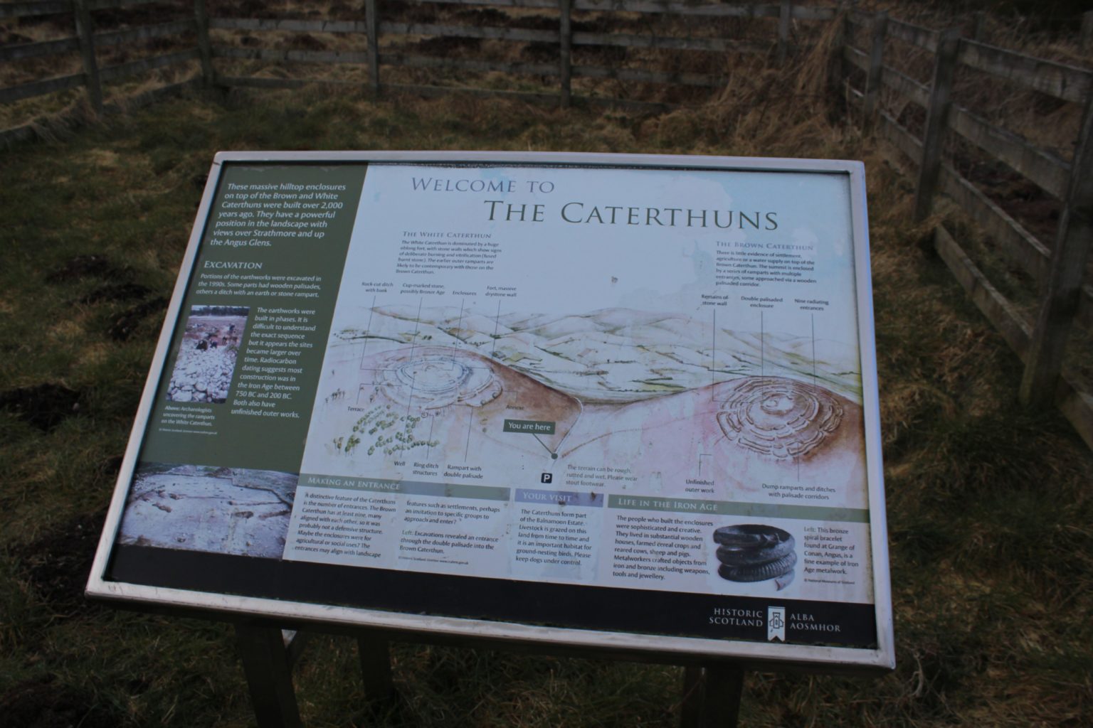 Iron Age forts in Angus: Caterthuns reveal stories of wart-ridden ...