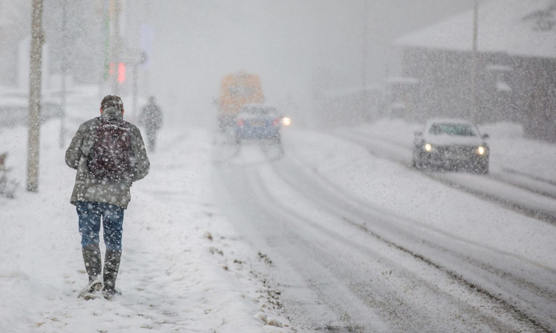 VIDEO: Footage shows scale of epic snowfall across Tayside and Fife ...