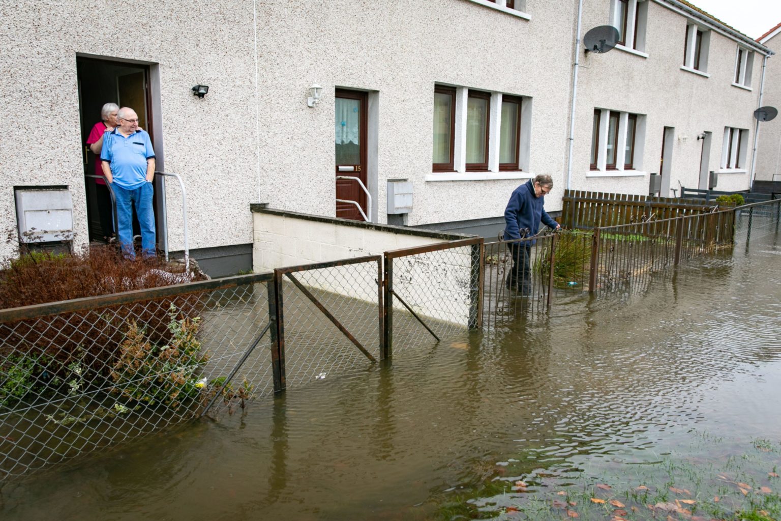 Residents begged for help during weekend Ballingry flooding