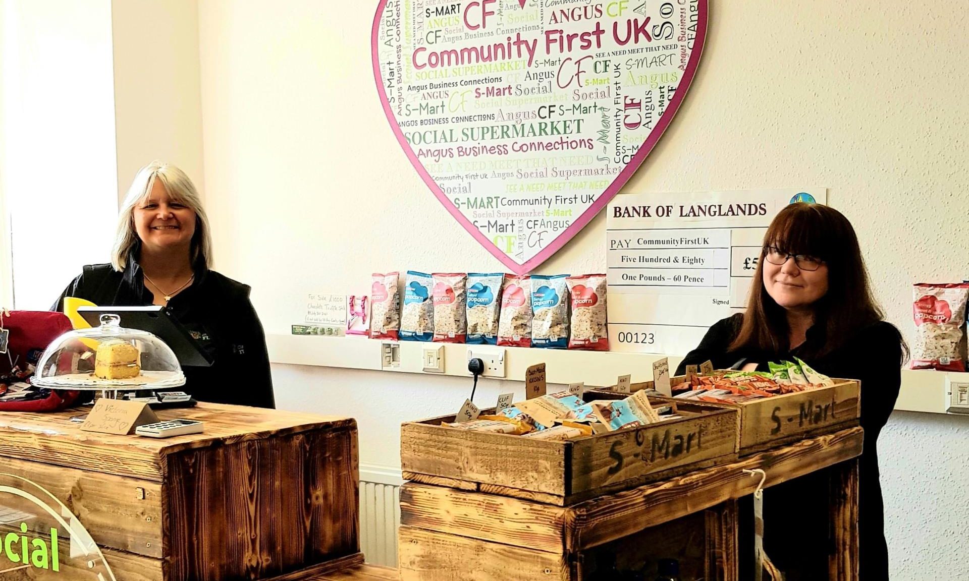 Forfar S-Mart social supermarket soars to success