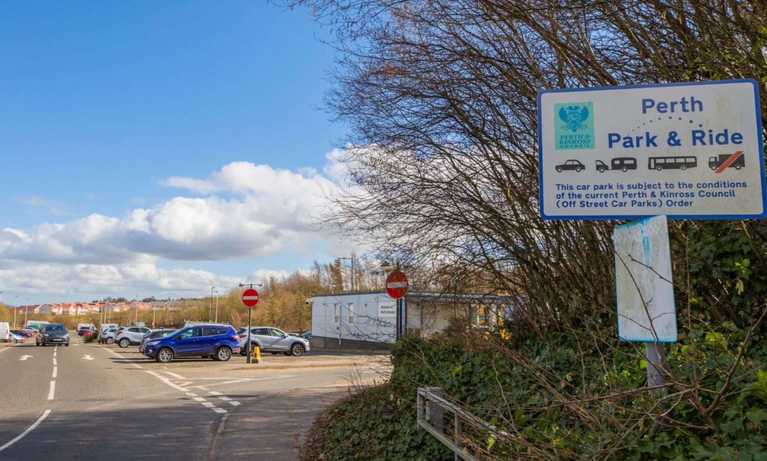 Broxden park and ride road set for £300k safety improvements