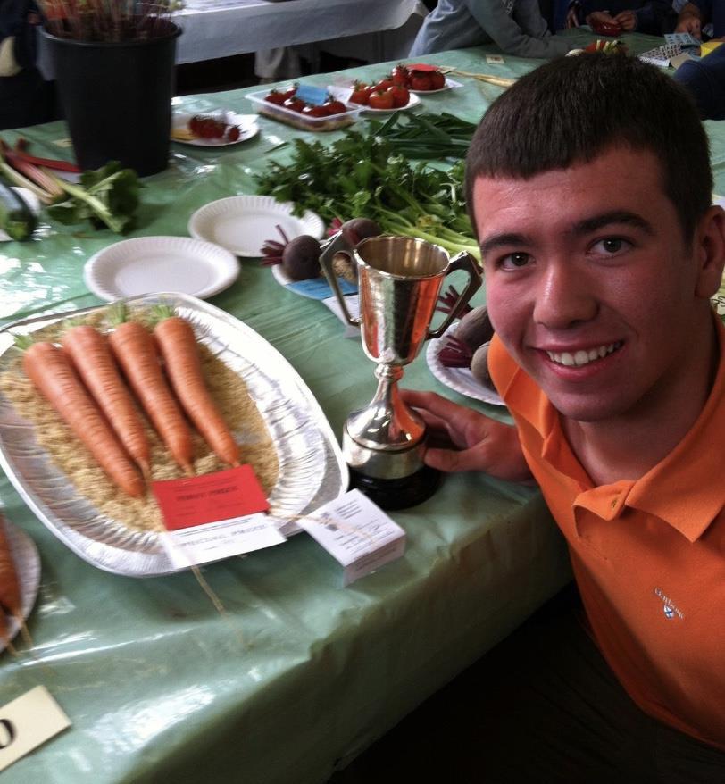 New BBC Beechgrove star Calum Clunie from Fife thanks his grandparents ...