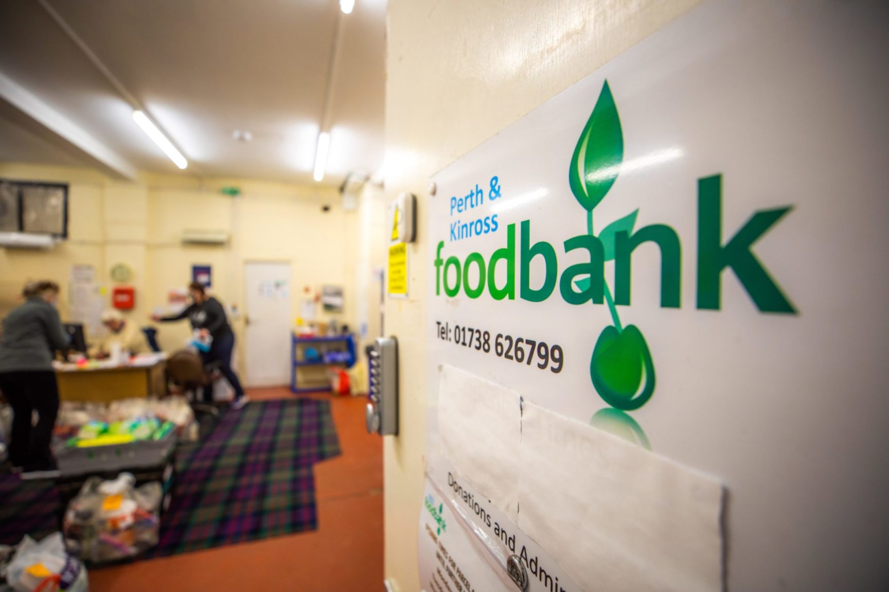 Tayside and Fife foodbanks are collecting items ahead of Christmas