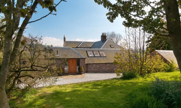 PROPERTY: Stunning extended and renovated Angus farmhouse has four ...