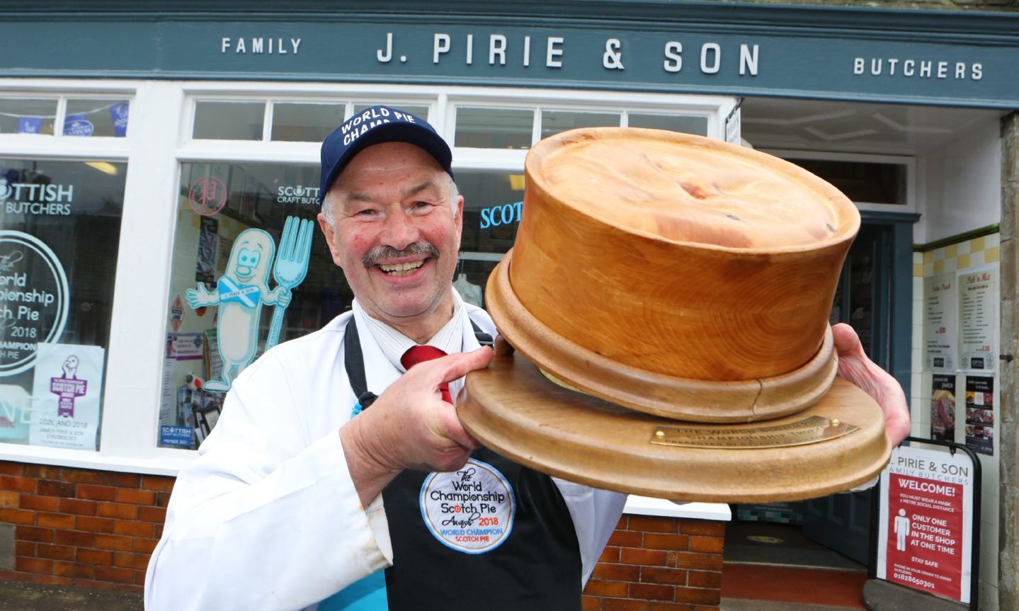 Angus butcher wins The World Championship Scotch Pie Award