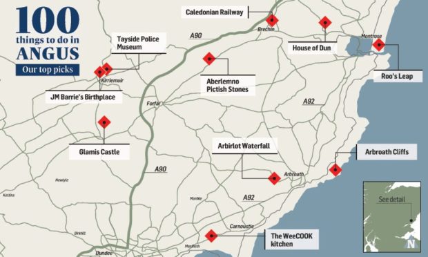 100 things to do in Angus: Full 'Insider's Guide' - The Courier