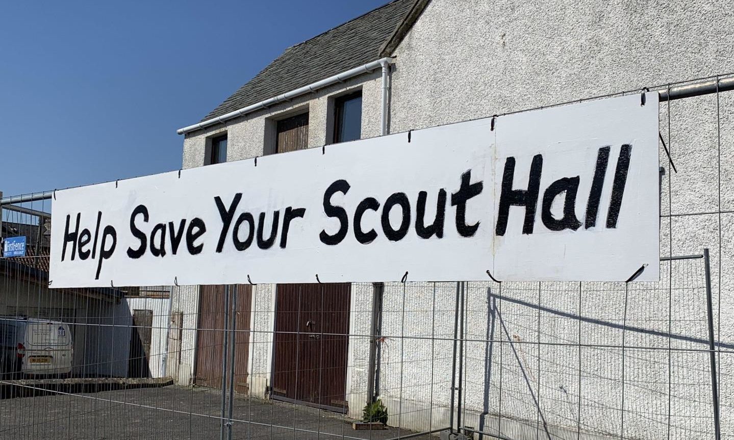 Fife scouts issue £22,000 SOS to help save their 'falling down' scout hall