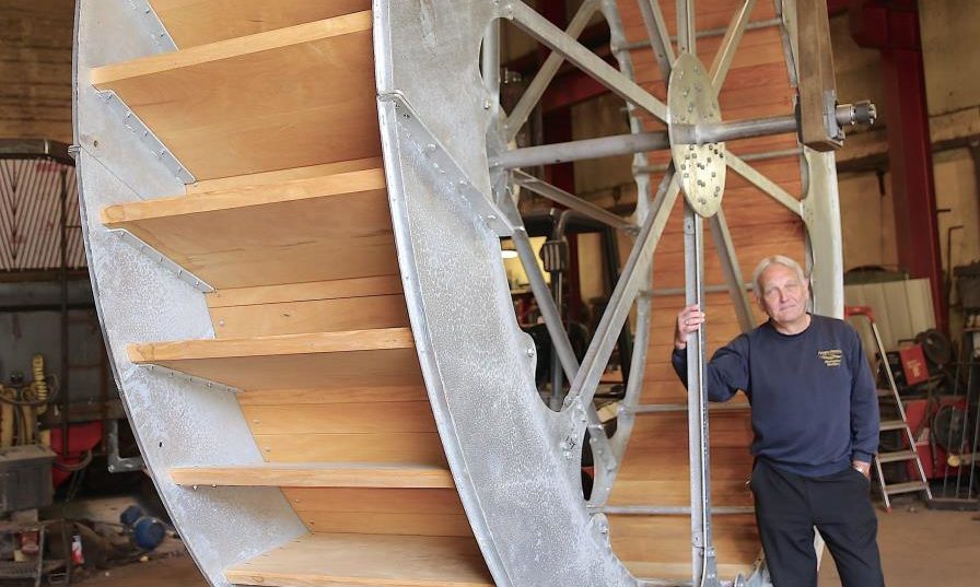 Glencadam water wheel turning again in unique project at Brechin whisky ...