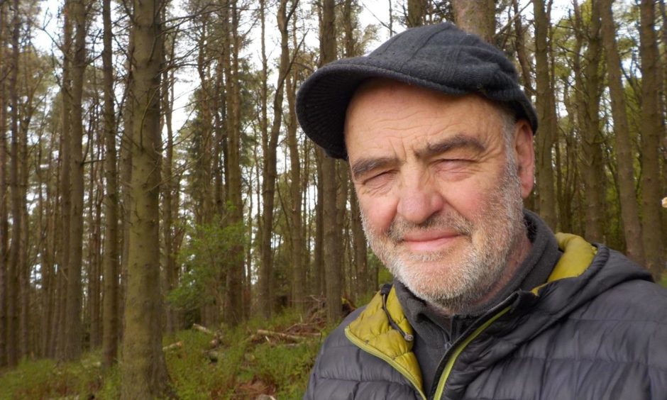 Man quits job to set up UK's first curative forest off Fife Coastal Path
