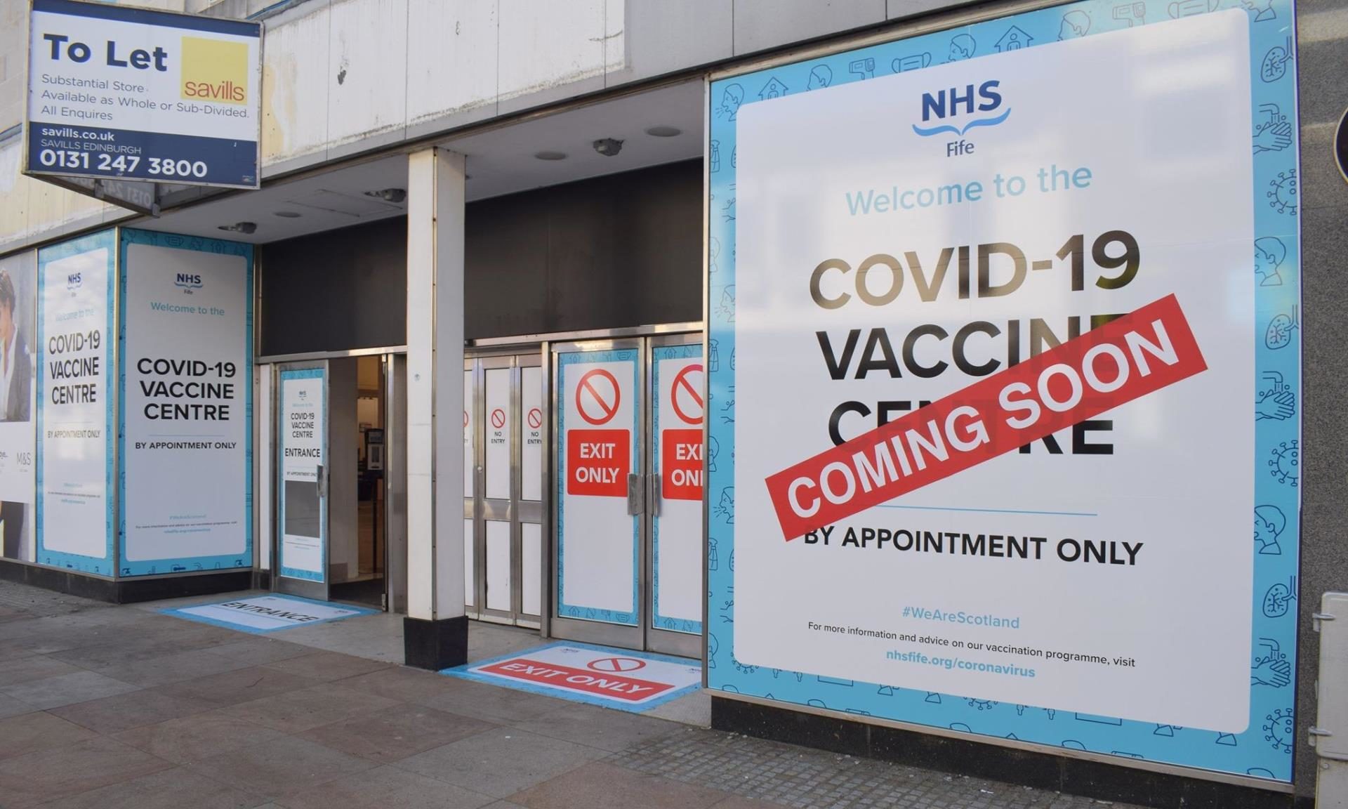 New Covid-19 drop-in vaccination clinics in Fife announced
