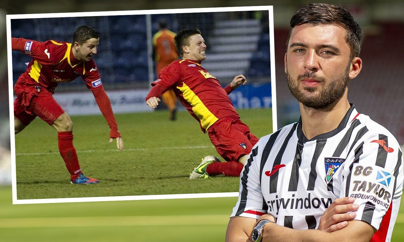 Dunfermline: Reece Cole training with Joe Cardle as Pars ace eyes Fife ...