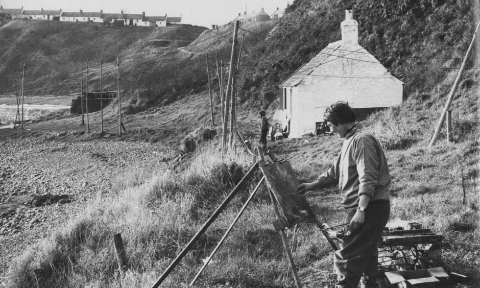 Catterline memorial to Joan Eardley unveiled in centenary celebration ...
