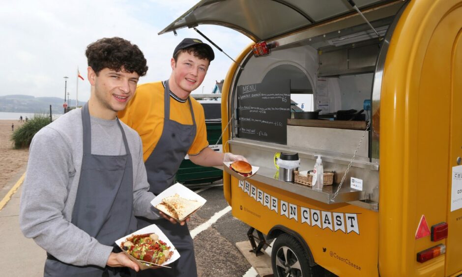 Get the cheesiest dishes in Tayside from Cheese on Coast's food van