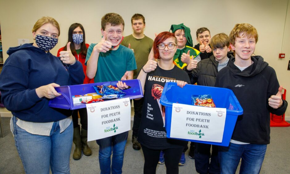 Perth Autism Support collecting for local foodbank