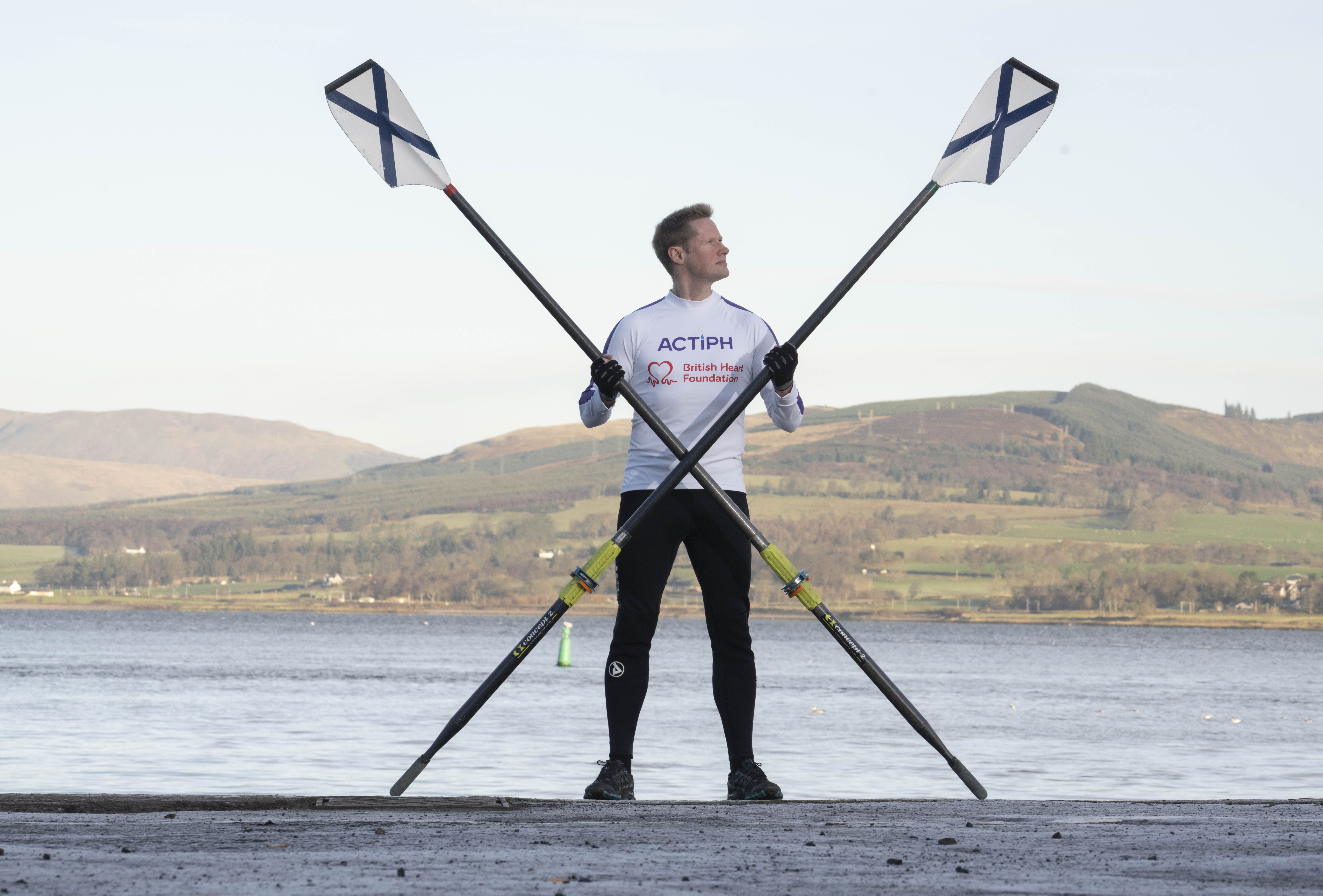 Rower Jamie Douglas-Hamilton prepares for Antarctic trial - SF