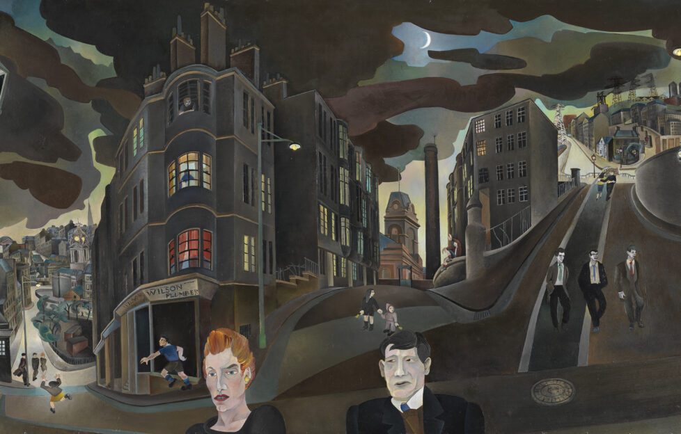 Alasdair Gray mural acquired for the public will go on display in ...