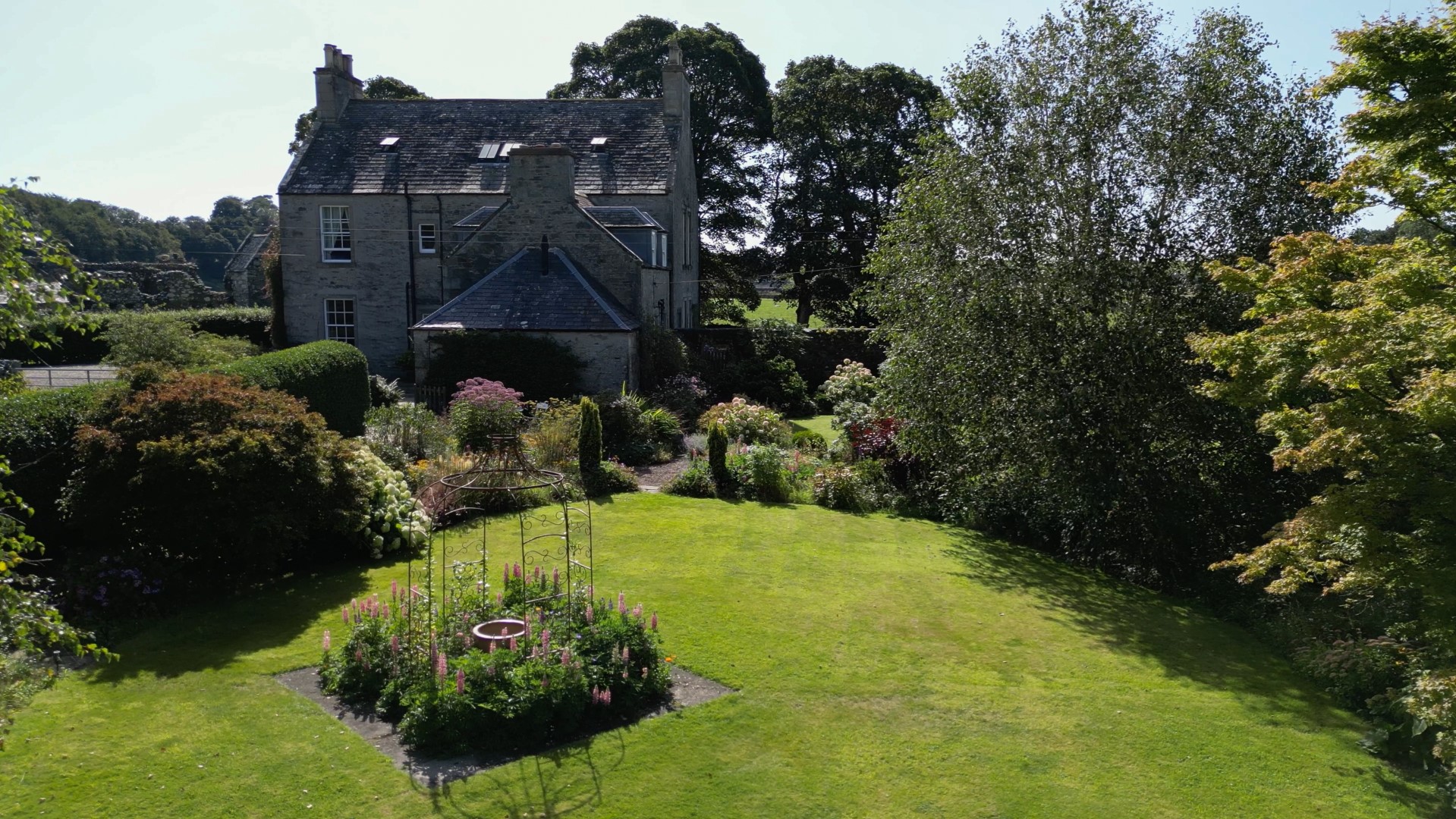 Georgian Manse overlooking historic Glenluce Abbey hits the market ...
