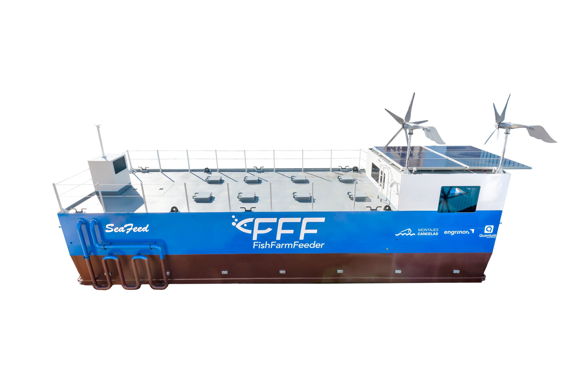 New 50 Tonne Feed Barge for Small Offshore Fish Farms - Fish Farmer ...