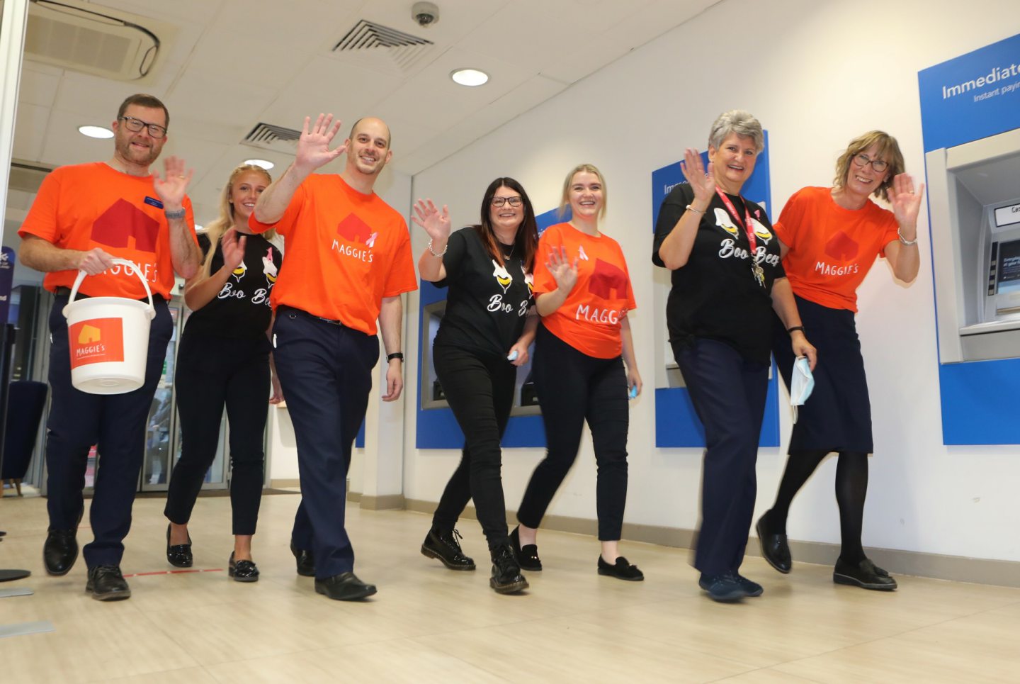 Dundee Bank of Scotland staff take on sponsored walk in memory of ...