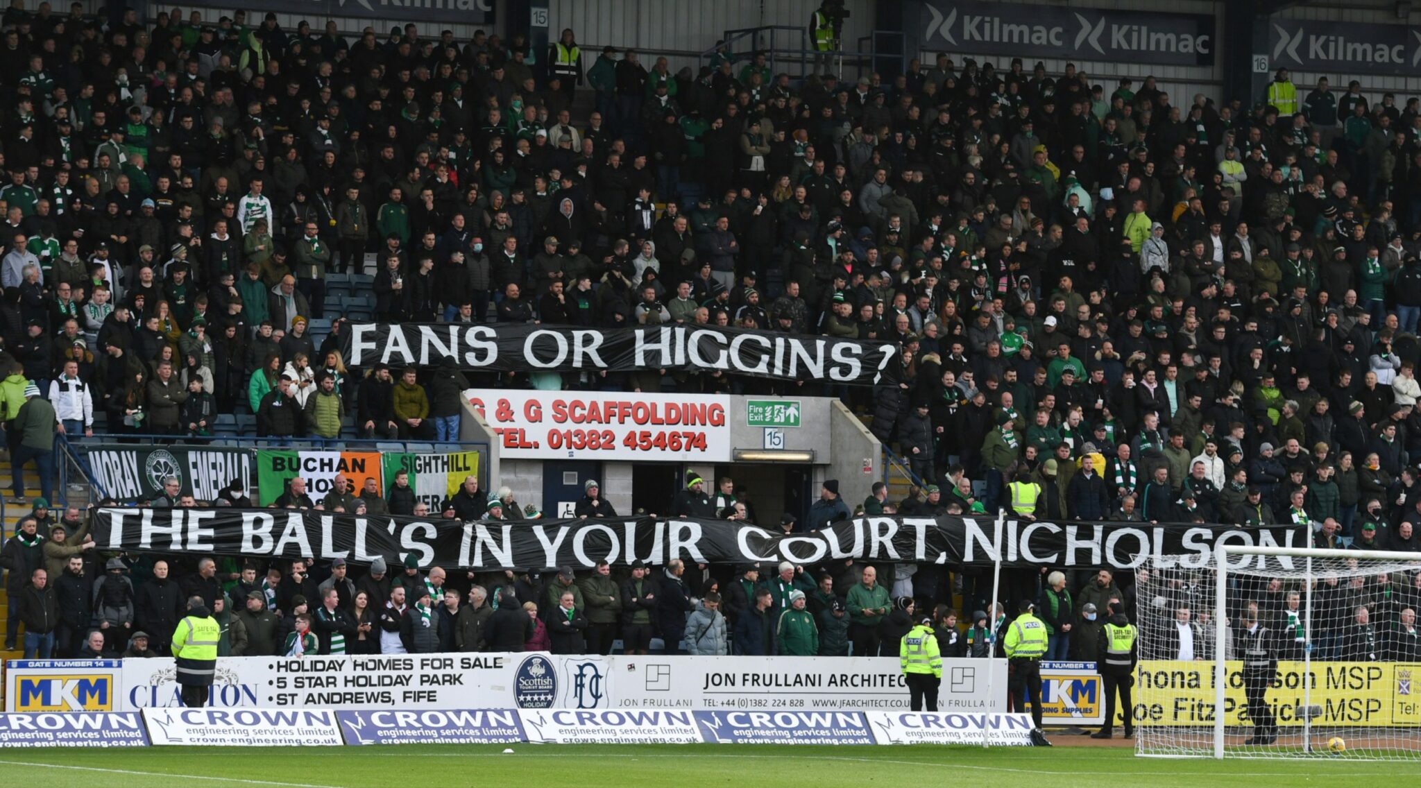 Celtic fan faces football ban for 'mooning' at Dundee supporters