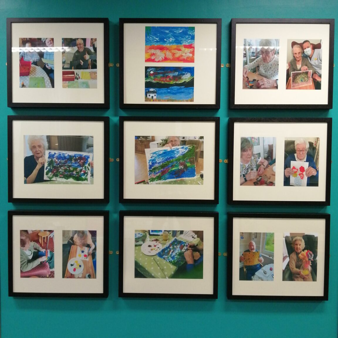 Covid: Perthshire care home residents' artwork features in exhibition