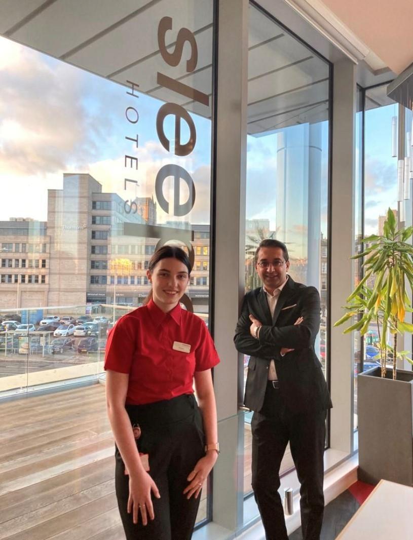 Dundee teen Chelsea Elliot earns Sleeperz promotion and wins UK award