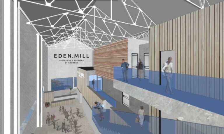 New multi-million-pound Eden Mill distillery takes step forward
