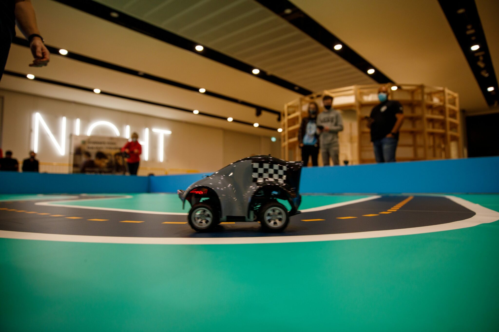 VIDEO: V&A transformed into race track to showcase Dundee digital ...