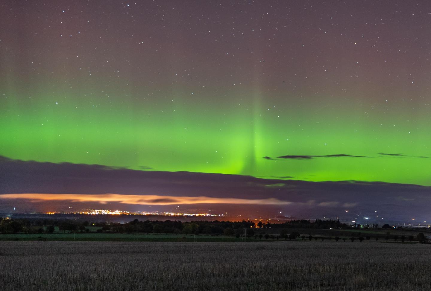VIDEO: Timelapse shows stunning Northern Lights display over Perthshire