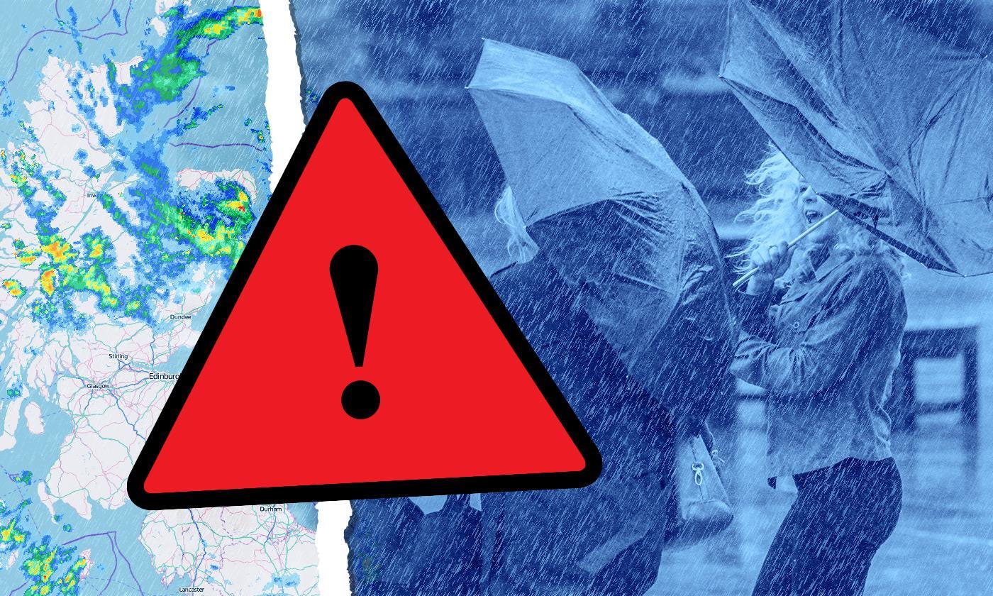 What is a red weather warning and what to expect in Scotland?