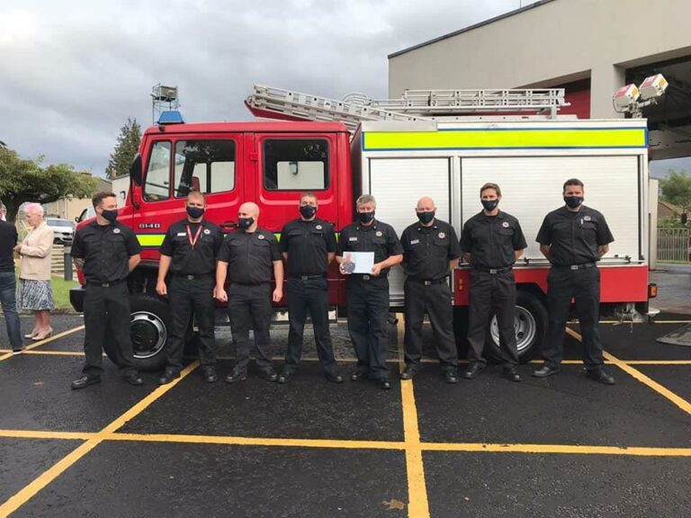 Cupar engine named after former firefighter to help save lives in Paraguay