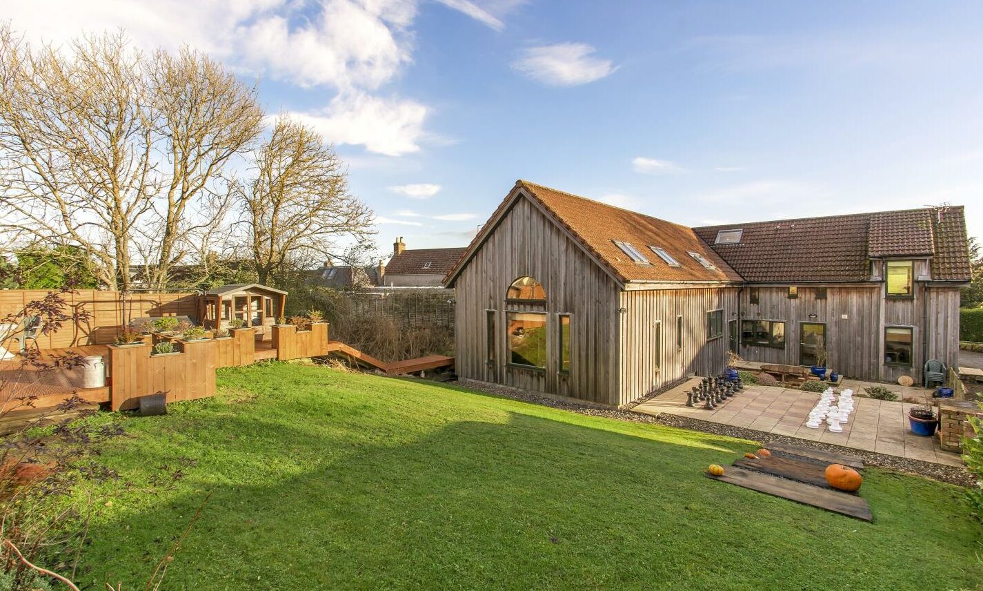 Bag End: Stunning timber-clad Fife house built by its owners