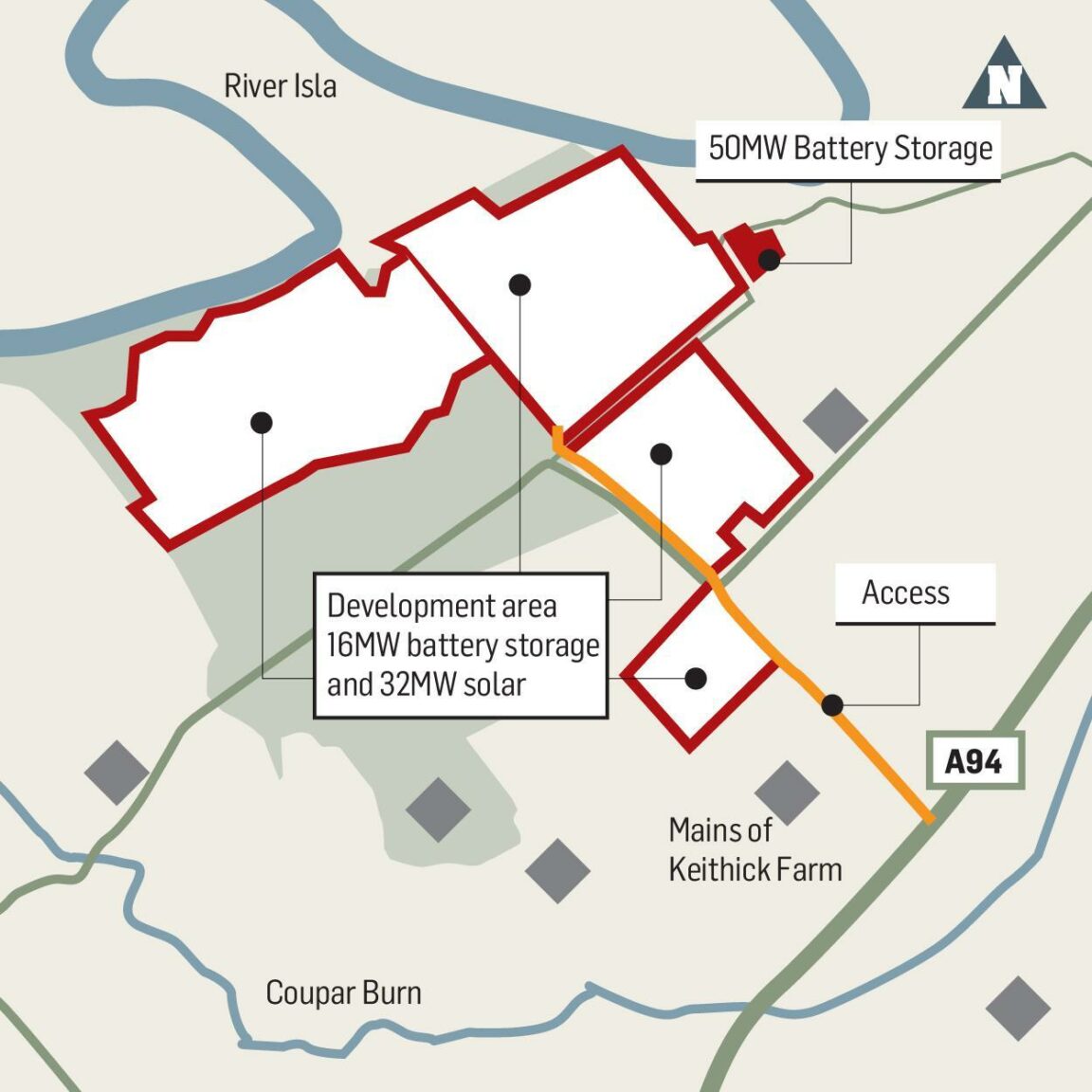 Battery storage unit near Coupar Angus set to power 8,700 homes per ...